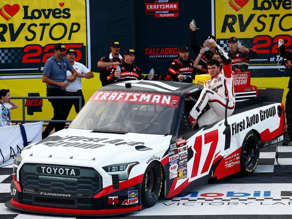 Gio Ruggiero #17 Nascar 2025 First Auto Group Talladega Race Win 1:64 ...