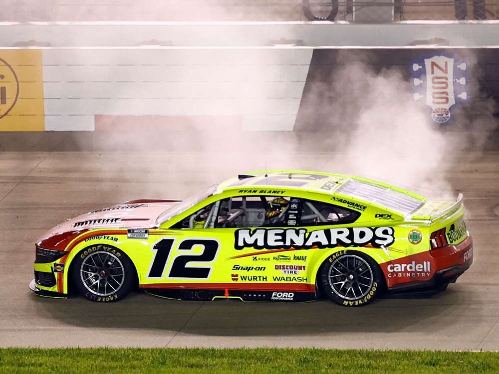 Ryan Blaney #12 NASCAR 2025 Menards / Cardell Nashville Race Win 1:24 ...