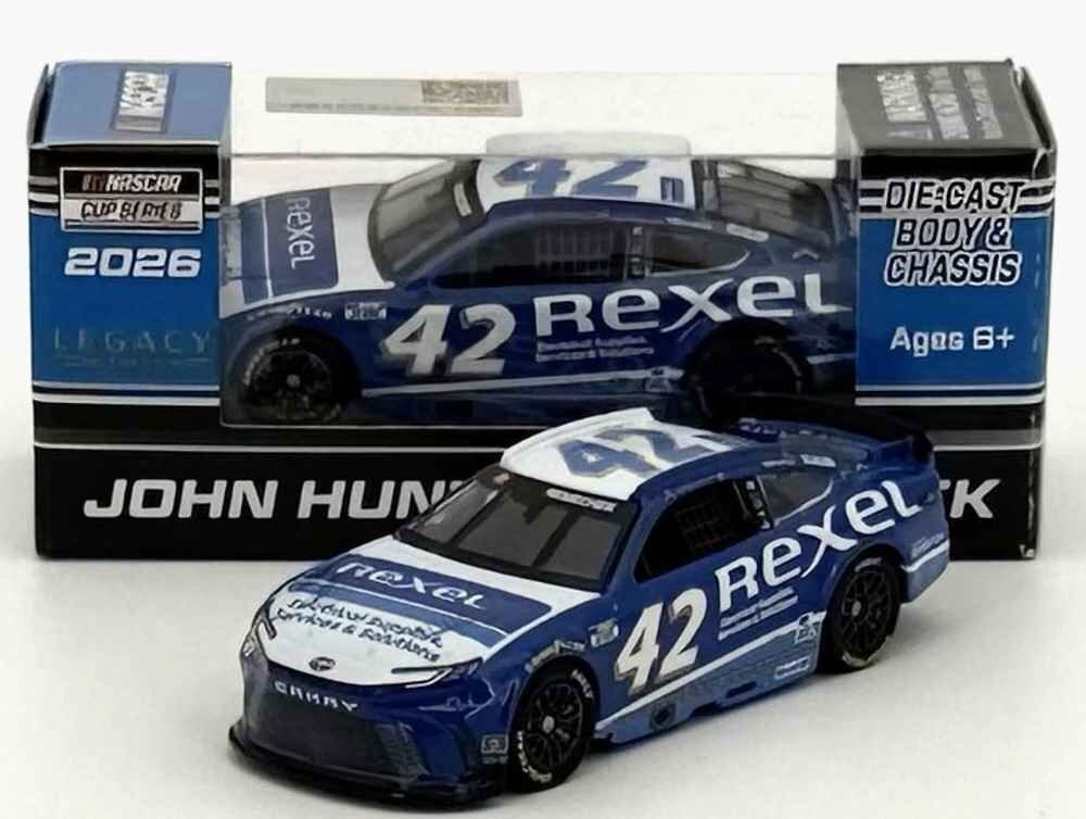 John Hunter Nemechek #42 NASCAR 2025 LRM Toyota Rexel 1:64 - NASCARJO ...