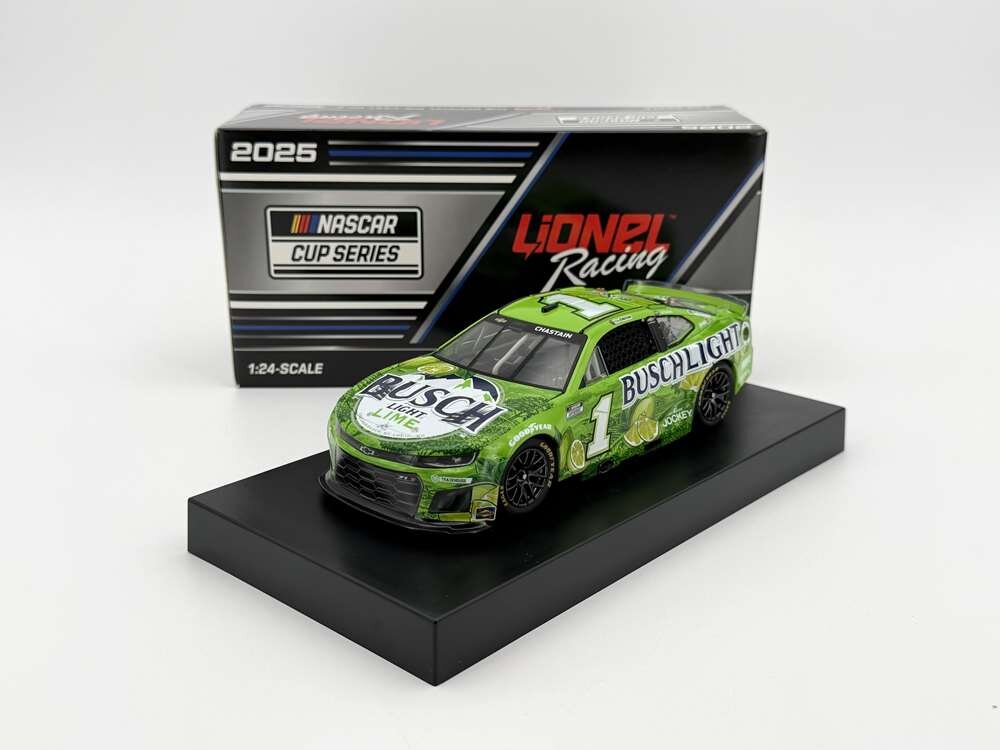Ross Chastain #1 NASCAR 2025 TH Chevrolet Busch Light Lime 1:24 - NAS ...