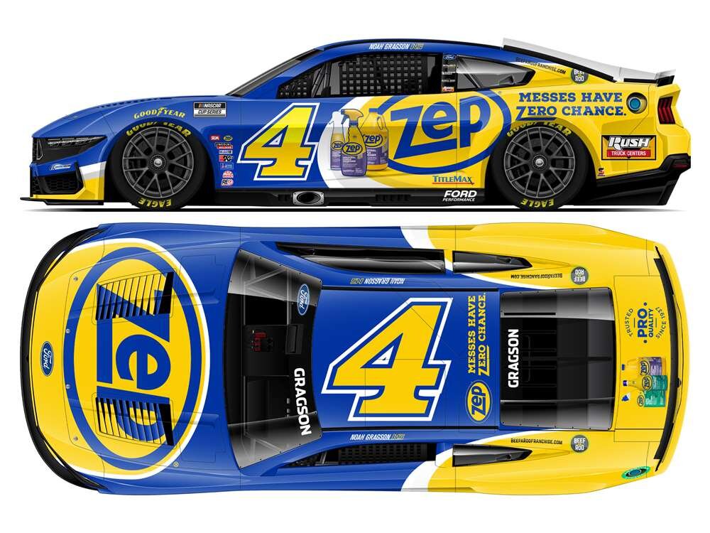 Noah Gragson #4 NASCAR 2025 FRM Ford Zep 1:64 - NASCARJOLLY - HOME OF ...