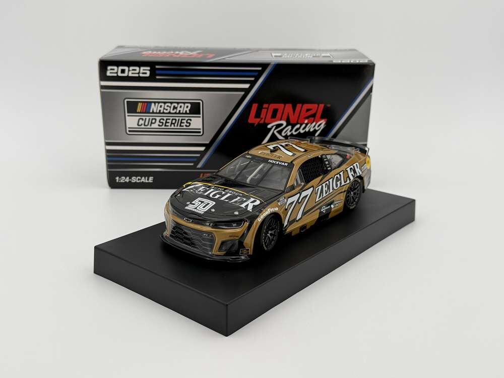Carson Hocevar #77 NASCAR 2025 SM Chevrolet Zeigler 50th Anniversary ...