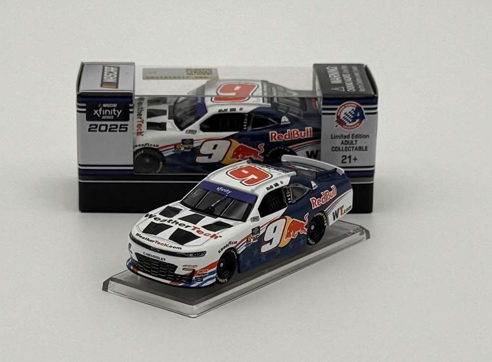 Shane Van Gisbergen #9 NASCAR 2025 Weathertech Red Bull 1:64 - NASCAR ...