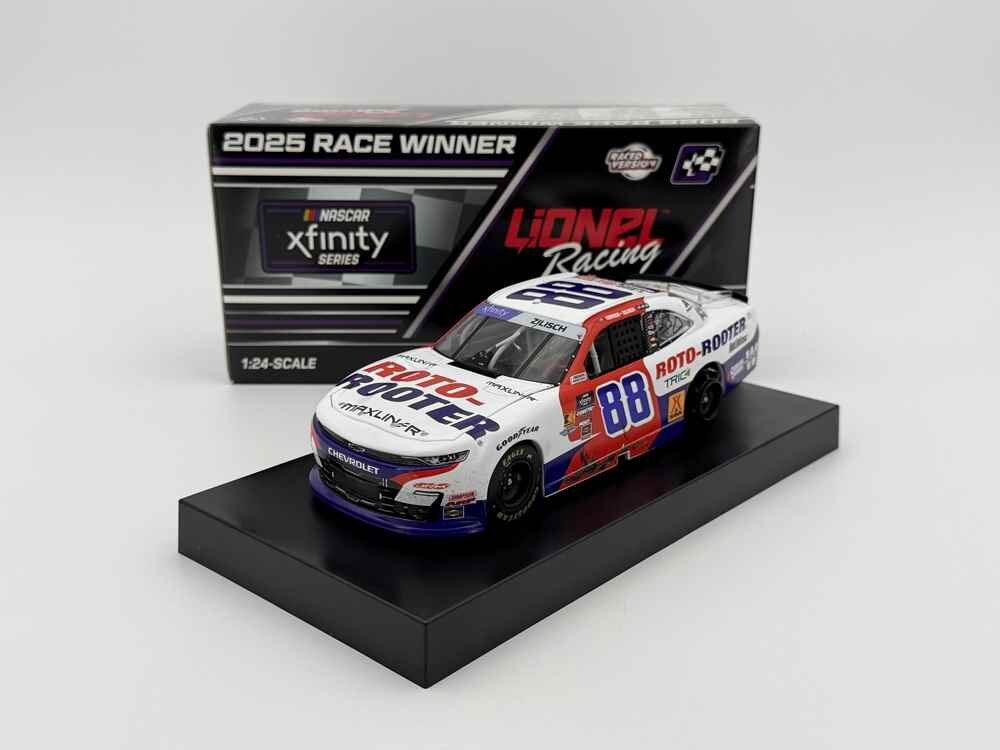 Connor Zilisch #88 NASCAR 2025 Roto Rooter Sonoma Win 1:24 - NASCARJO ...