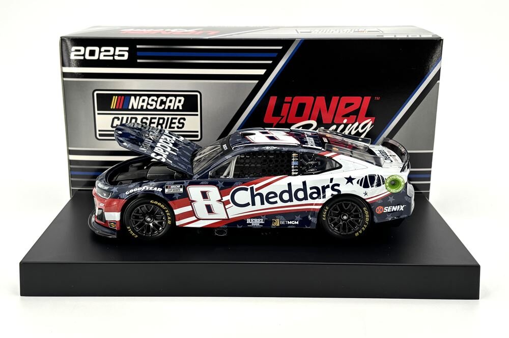 Kyle Busch #8 NASCAR 2025 RCR Cheddars Salutes 1:24 - NASCARJOLLY - H ...