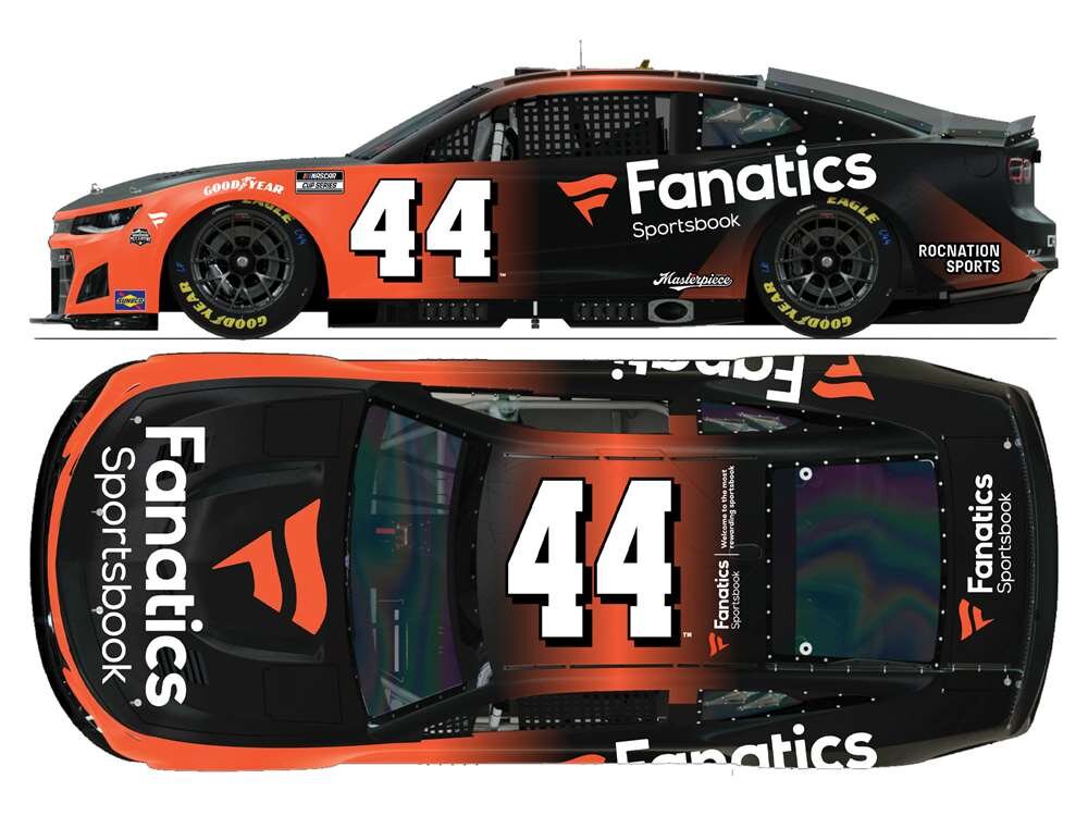 JJ Yeley #44 NASCAR 2025 Fanatics Sportsbook 1:24 - NASCARJOLLY - HOM ...