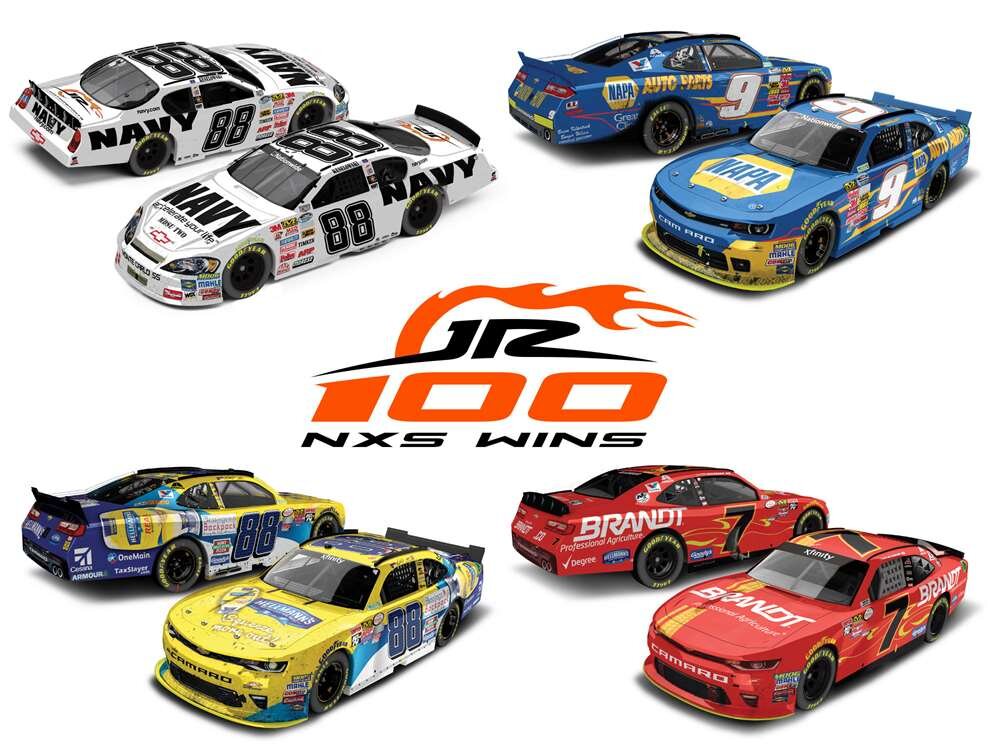 JRM 100 NXS WINS 2025 4 Car Set 1:64 Nascar Diecast - Xfinity Series ...