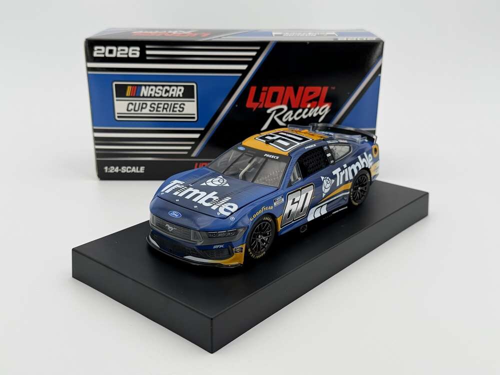 Ryan Preece #60 NASCAR 2026 RFKR Ford Trimble 1:24 - NASCARJOLLY - HO ...