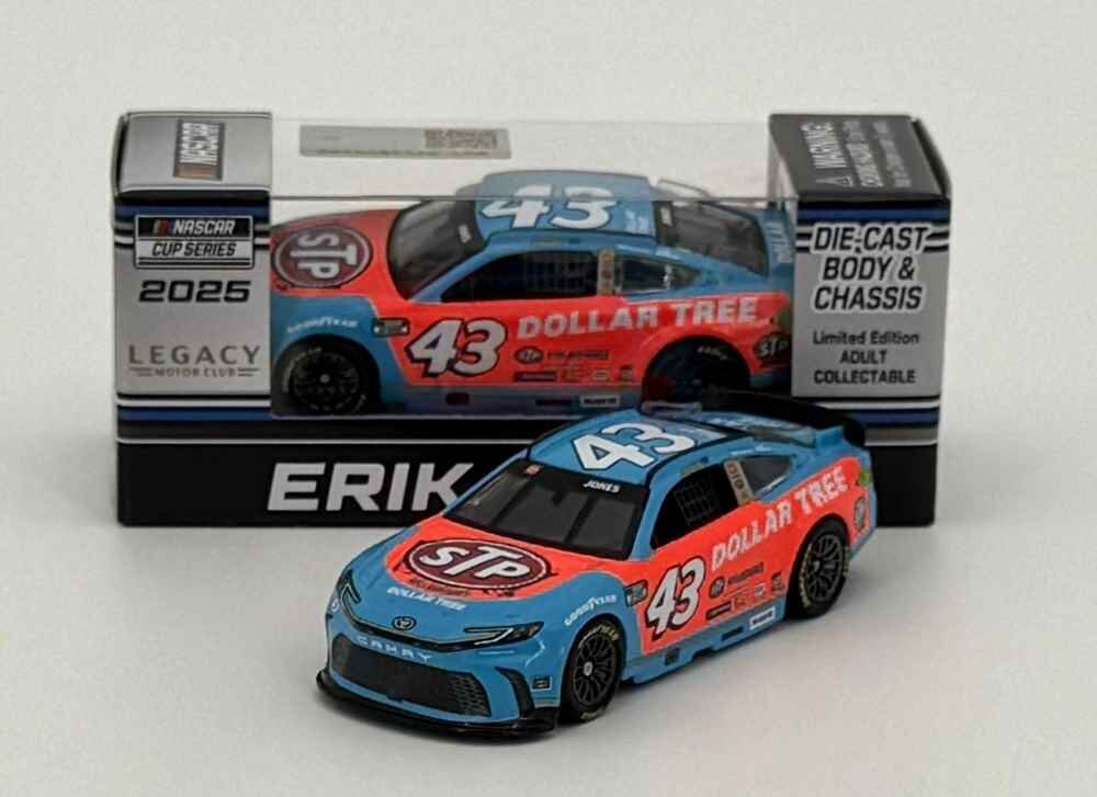Erik Jones #43 NASCAR 2025 LMC Toyota Dollar Tree STP 1:64 - NASCARJO ...