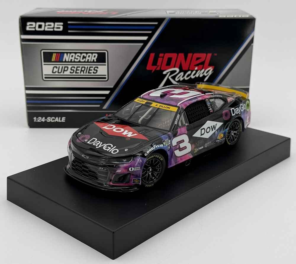 Austin Dillon #3 NASCAR 2025 RCR Chevrolet Dow DayGlo 1:24 - NASCARJO ...