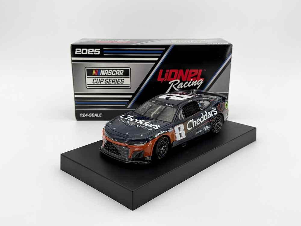 Kyle Busch #8 NASCAR 2025 RCR Chevrolet Cheddar's Blue 1:24 - NASCARJ ...