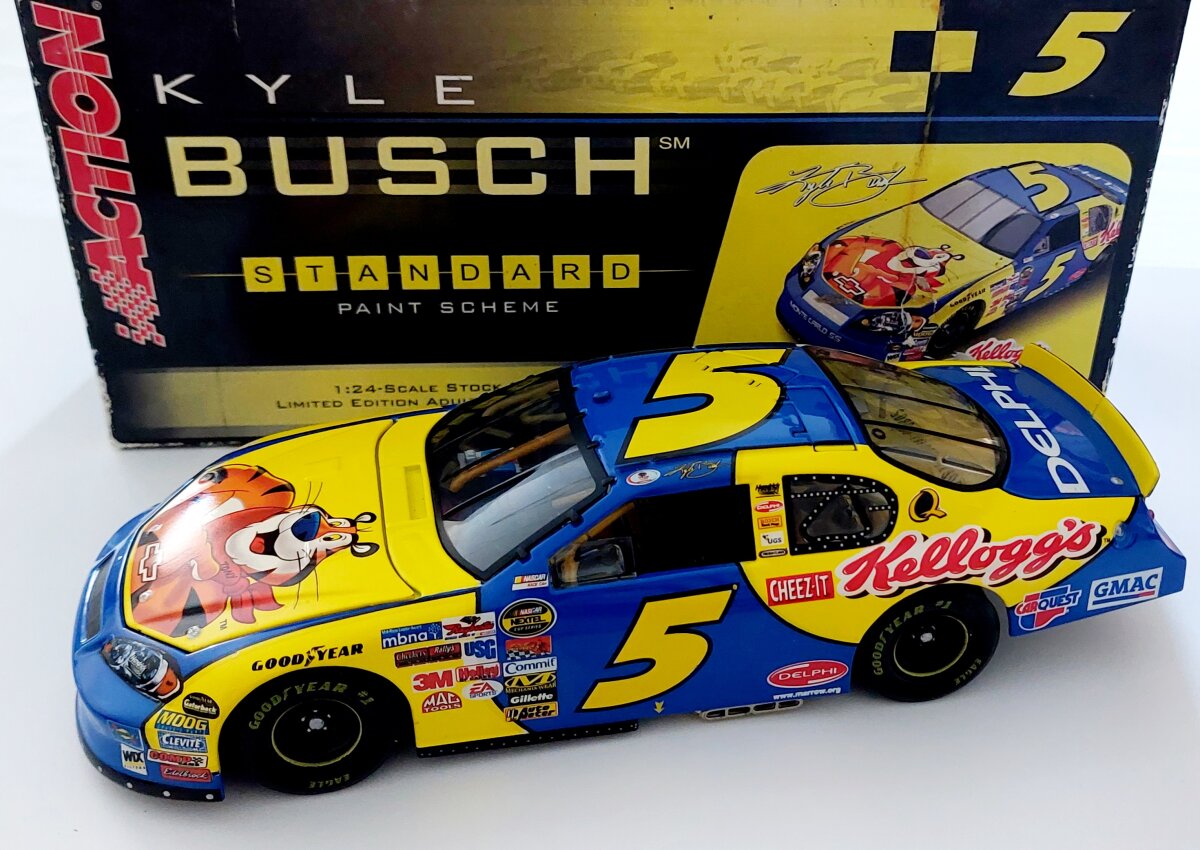 Kyle Busch #5 NASCAR 2006 Chevrolet HMS Kelloggs 1:24 - NASCARJOLLY -, 59,95
