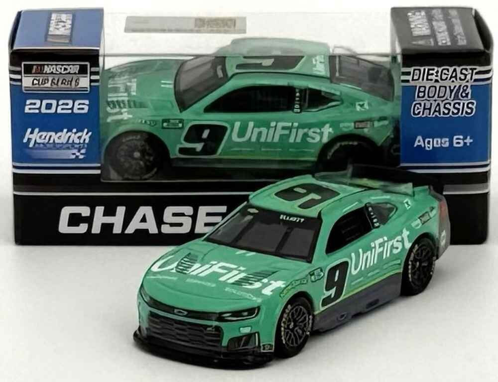 Chase Elliott #9 NASCAR 2026 HMS Chevrolet Unifirst 1:64 - NASCARJOLL ...