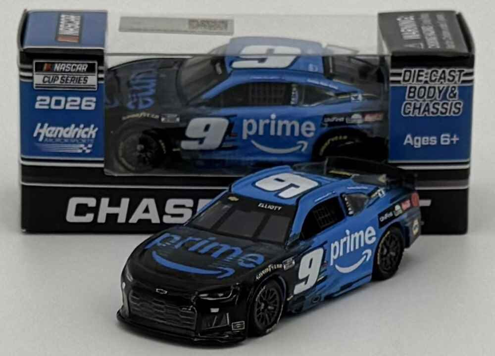 Chase Elliott #9 NASCAR 2026 HM Chevrolet Amazon Prime 1:64 - NASCARJ ...