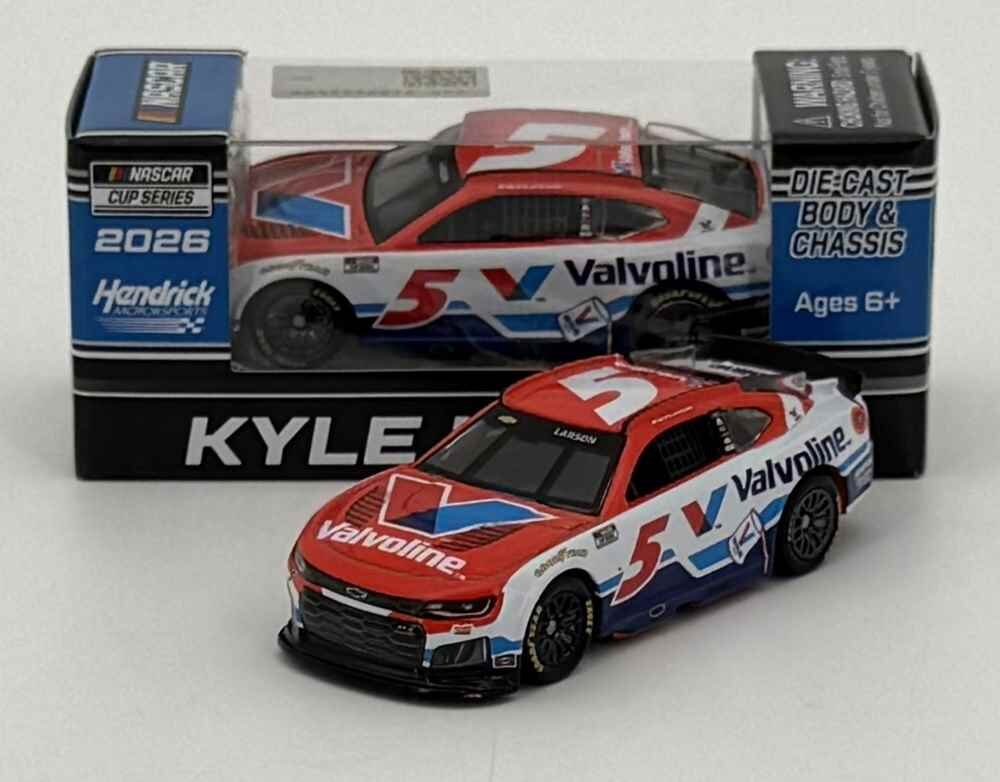 Kyle Larson #5 NASCAR 2026 HM Valvoline 1:64 - NASCARJOLLY - HOME OF ...