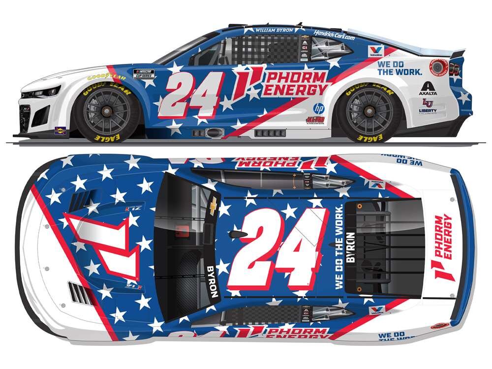 William Byron #24 NASCAR 2026 HM Chevrolet Phorm Energy 1:64 - NASCAR ...