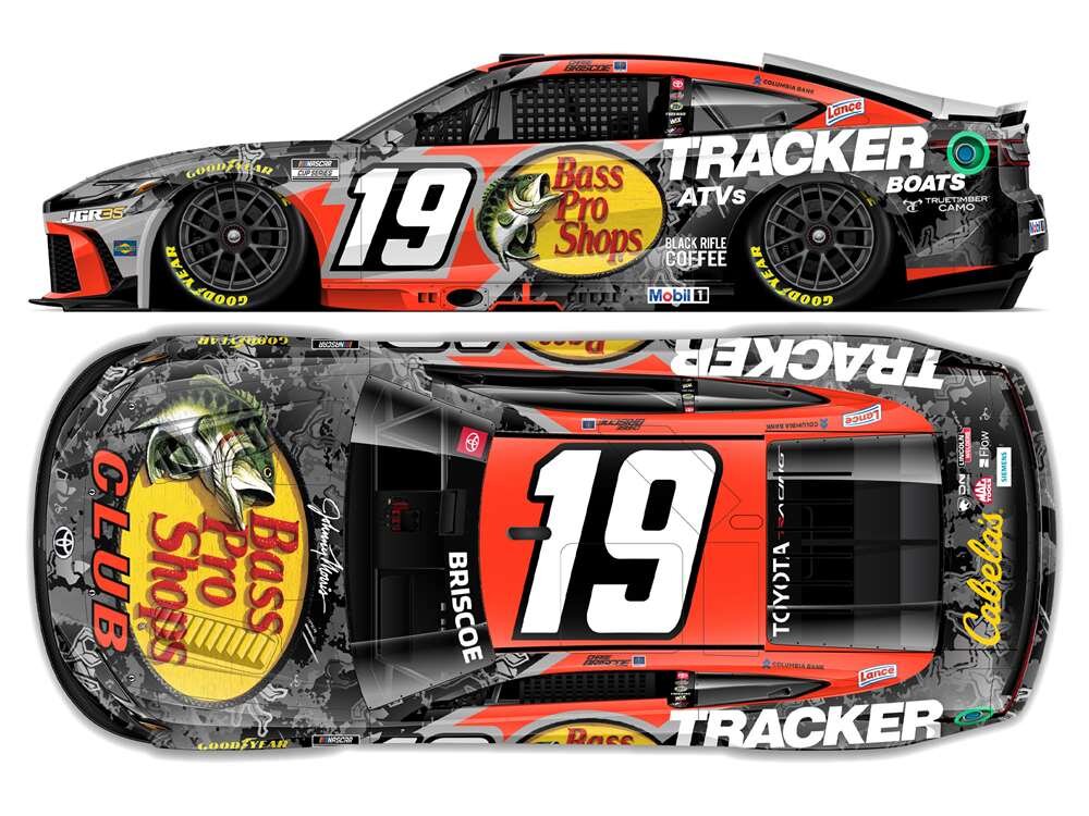 Chase Briscoe #19 NASCAR 2026 JGR Toyota Bass Pro Shops 1:64 - NASCAR ...
