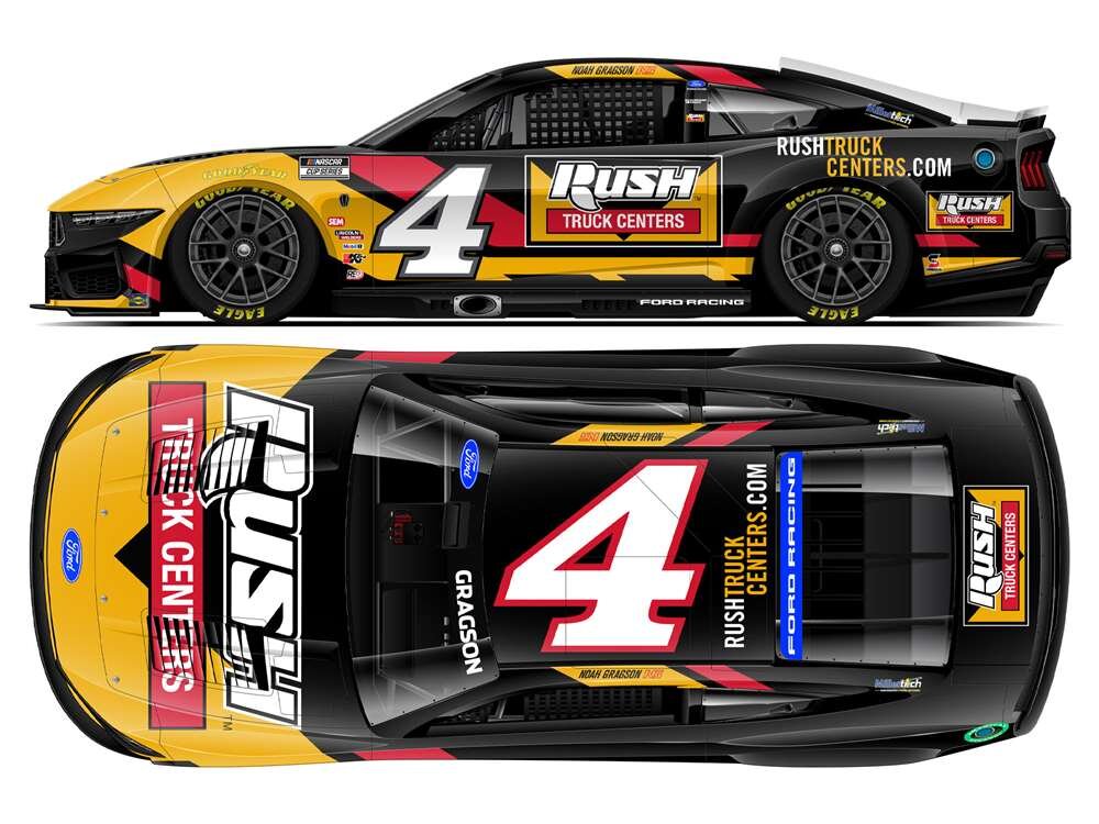 Noah Gragson #4 NASCAR 2026 FRM Ford Rush Truck Centers 1:24 - NASCAR ...