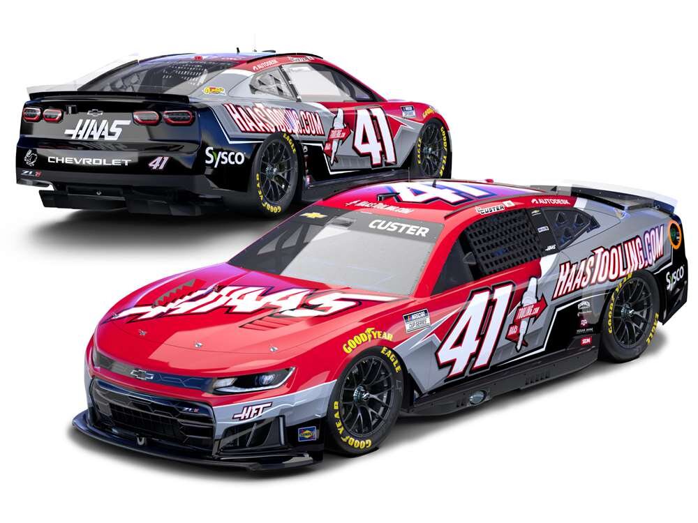Cole Custer #41 NASCAR 2026 HF Chevrolet Haas Tooling 1:24 - NASCARJO ...