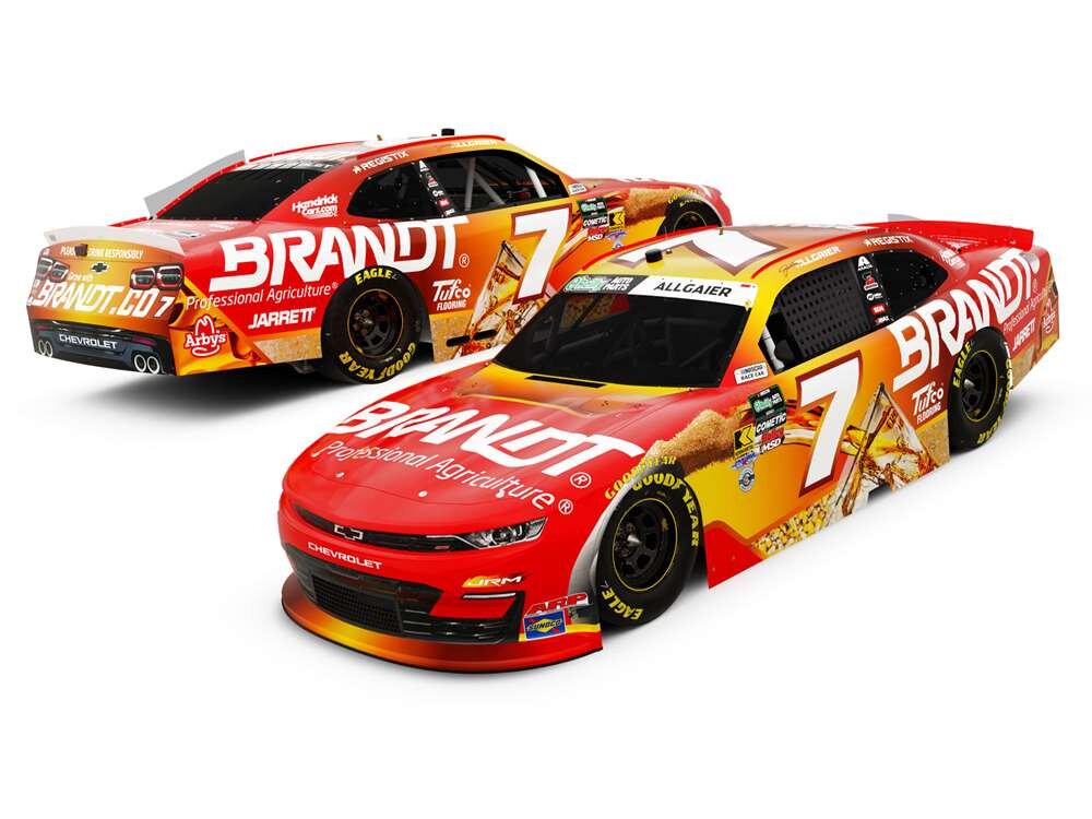 Justin Allgaier #7 NASCAR 2026 JRM Brandt Whiskey 1:64 - NASCARJOLLY ...