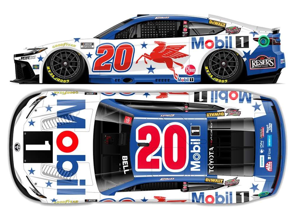 Christopher Bell #20 NASCAR 2026 JGR Toyota Mobil 1 1:24 - NASCARJOLL ...