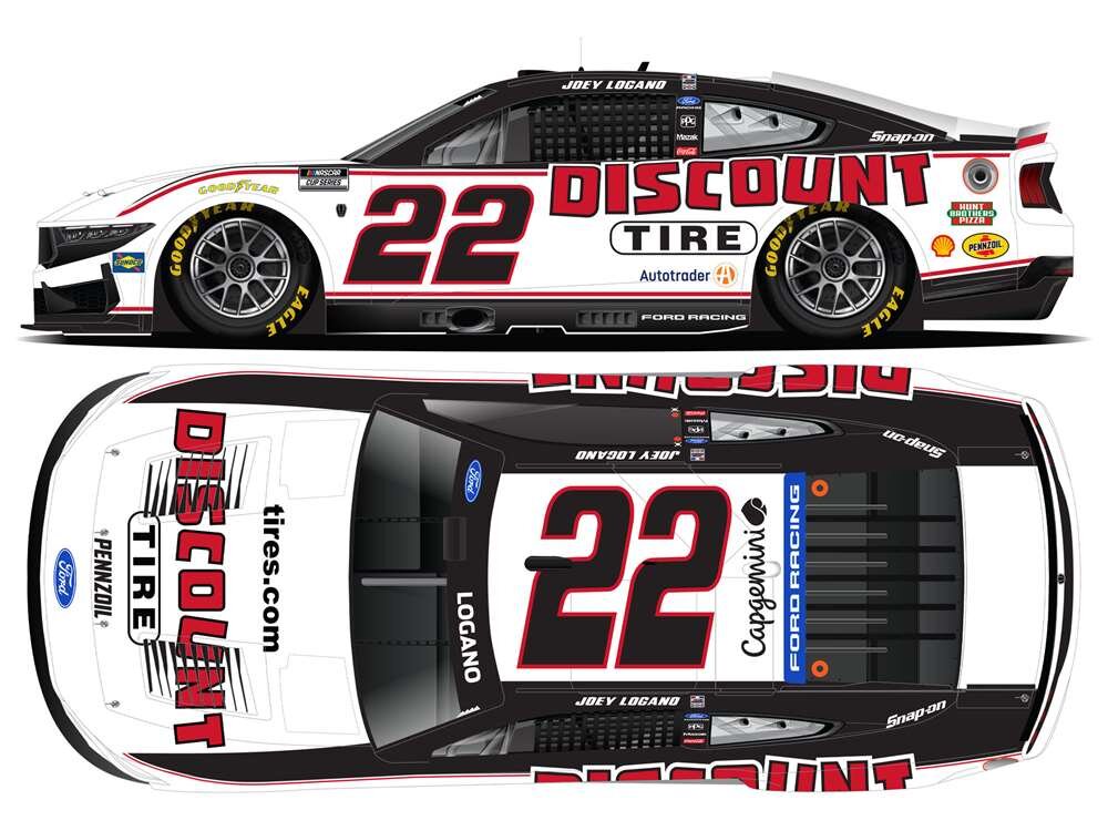 Joey Logano #22 NASCAR 2026 TP Ford Discount Tire 1:64 - NASCARJOLLY ...