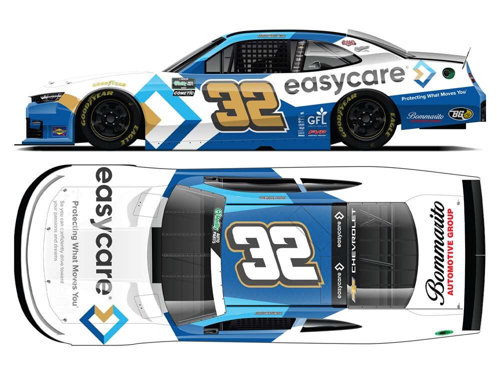 Jordan Anderson #32 NASCAR 2026 EasyCare 1:64 - NASCARJOLLY - HOME OF ...