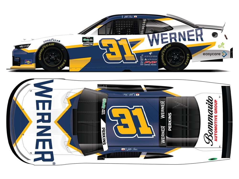 Blaine Perkins #31 NASCAR 2026 Werner 1:64 - NASCARJOLLY - HOME OF NA ...