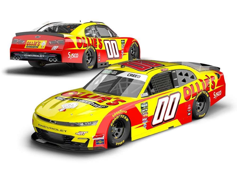 Sheldon Creed #00 NASCAR 2026 HFT Chevrolet Ollie's 1:64 - NASCARJOLL ...