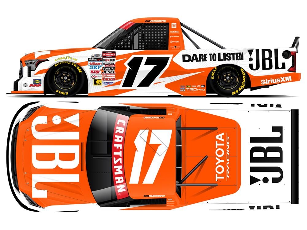 Gio Ruggiero #17 Nascar 2026 JBL Truck 1:64 - NASCARJOLLY - HOME OF N ...