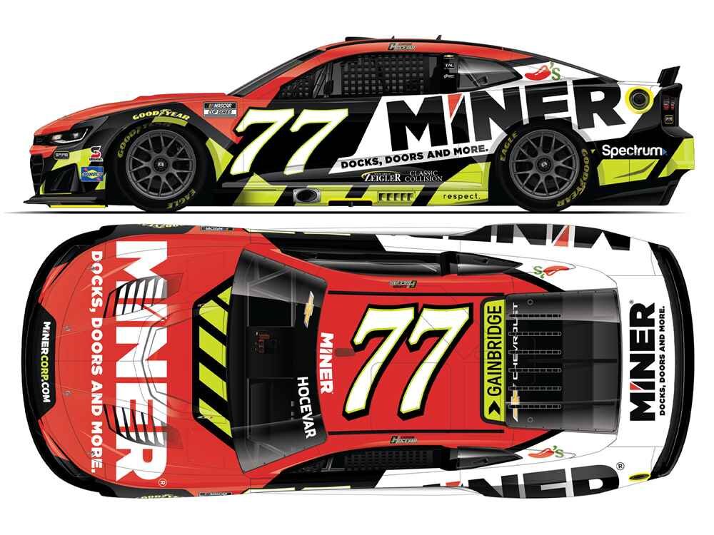 Carson Hocevar #77 NASCAR 2026 SM Chevrolet Miner 1:64 - NASCARJOLLY ...
