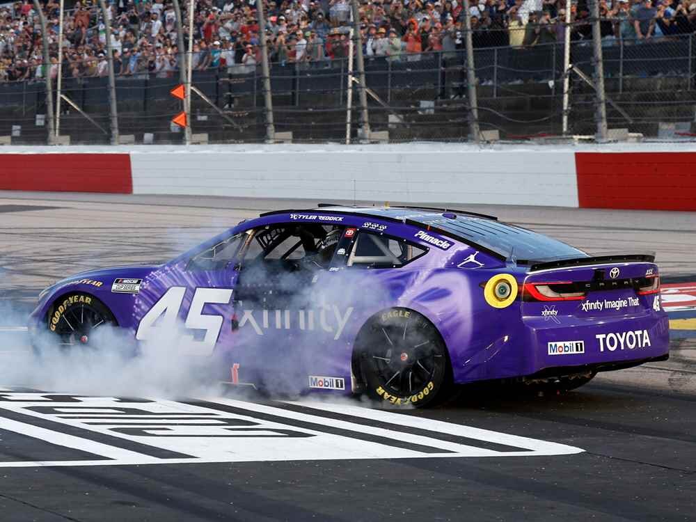 Tyler Reddick #45 NASCAR 2026 23XI Toyota Xfinity Darlington Race Win ...