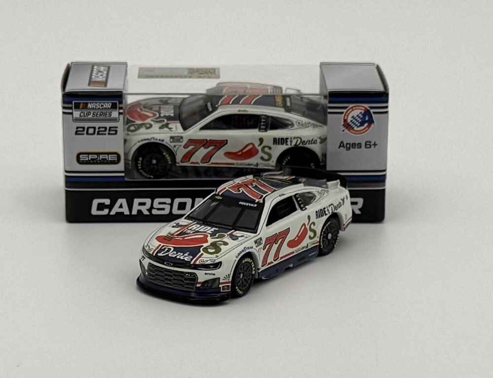 Carson Hocevar #77 NASCAR 2025 SM Chevrolet Chili's Ride The 'Dente 1 ...