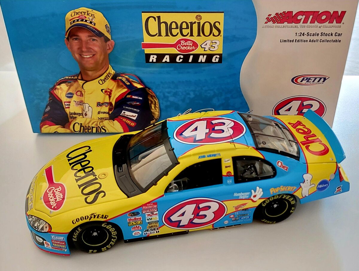 John Andretti #43 NASCAR 2003 PE Dodge Cheerios 1:24 - NASCARJOLLY ...
